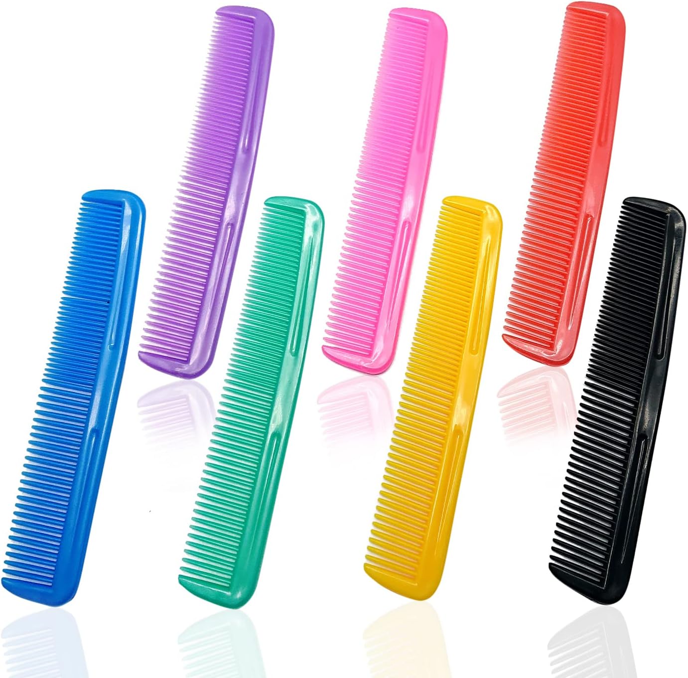 Amazon.com : 100 Pieces Colorful Hair Combs, Pocket Hair Combs Fine ...