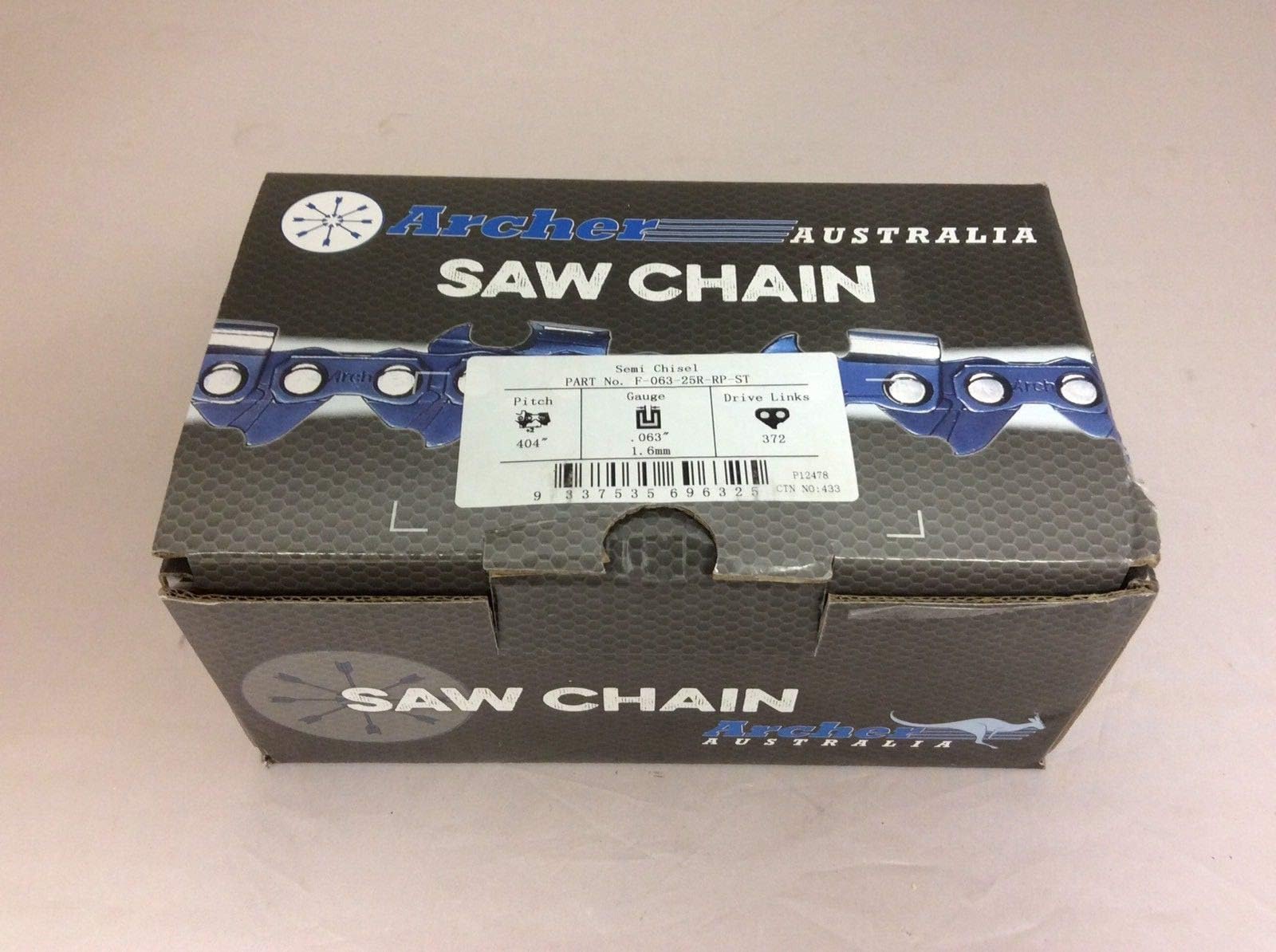 Amazon.com: Holzfforma® 25FT Roll Saw Chain .404'' Pitch .063'' Gauge ...