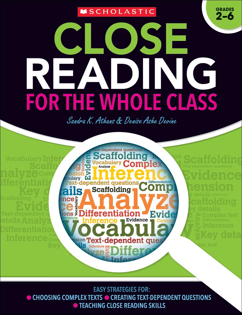 Amazon.com: Close Reading for the Whole Class: Easy Strategies for ...