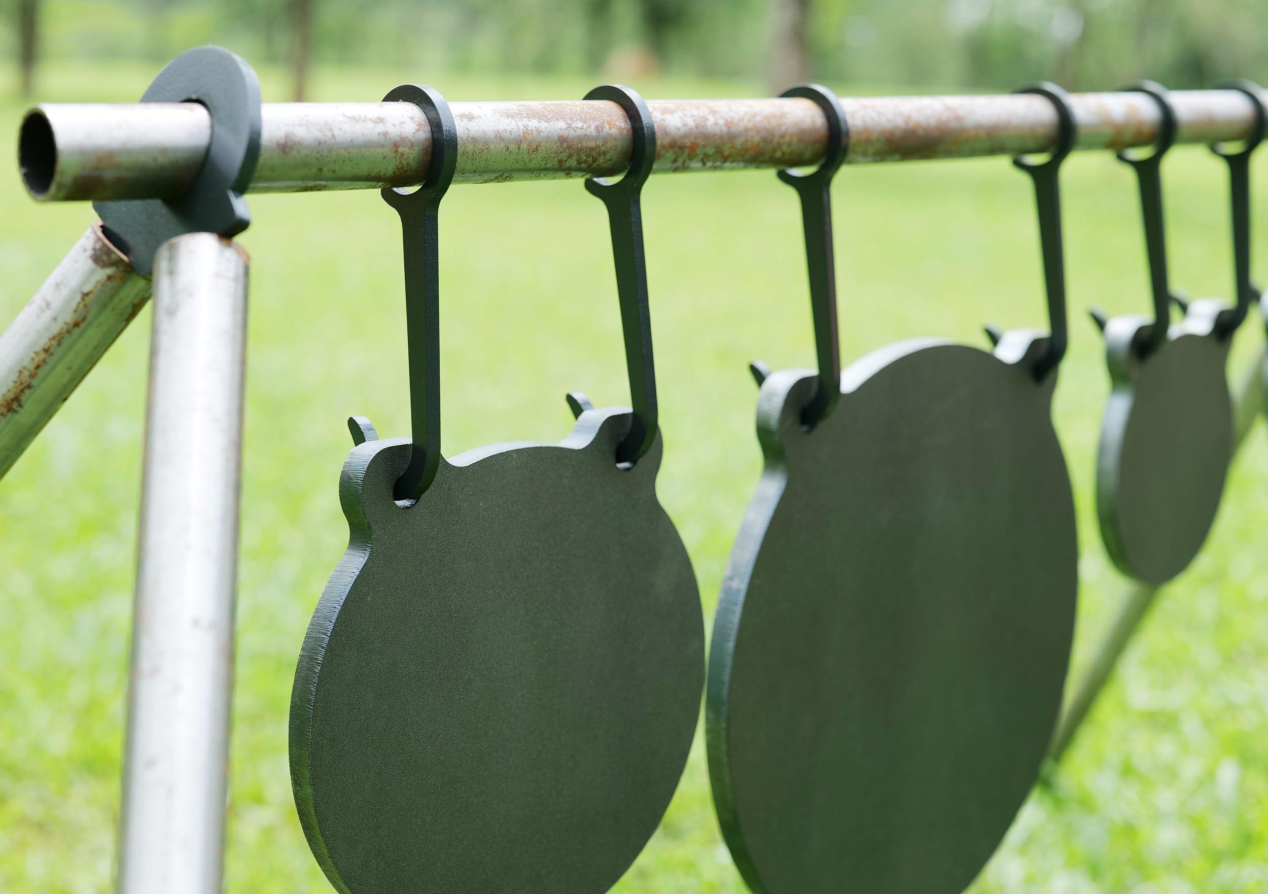 Snapklik.com : Steel Targets For Shooting, Rifle Rated AR500 Steel Gong ...