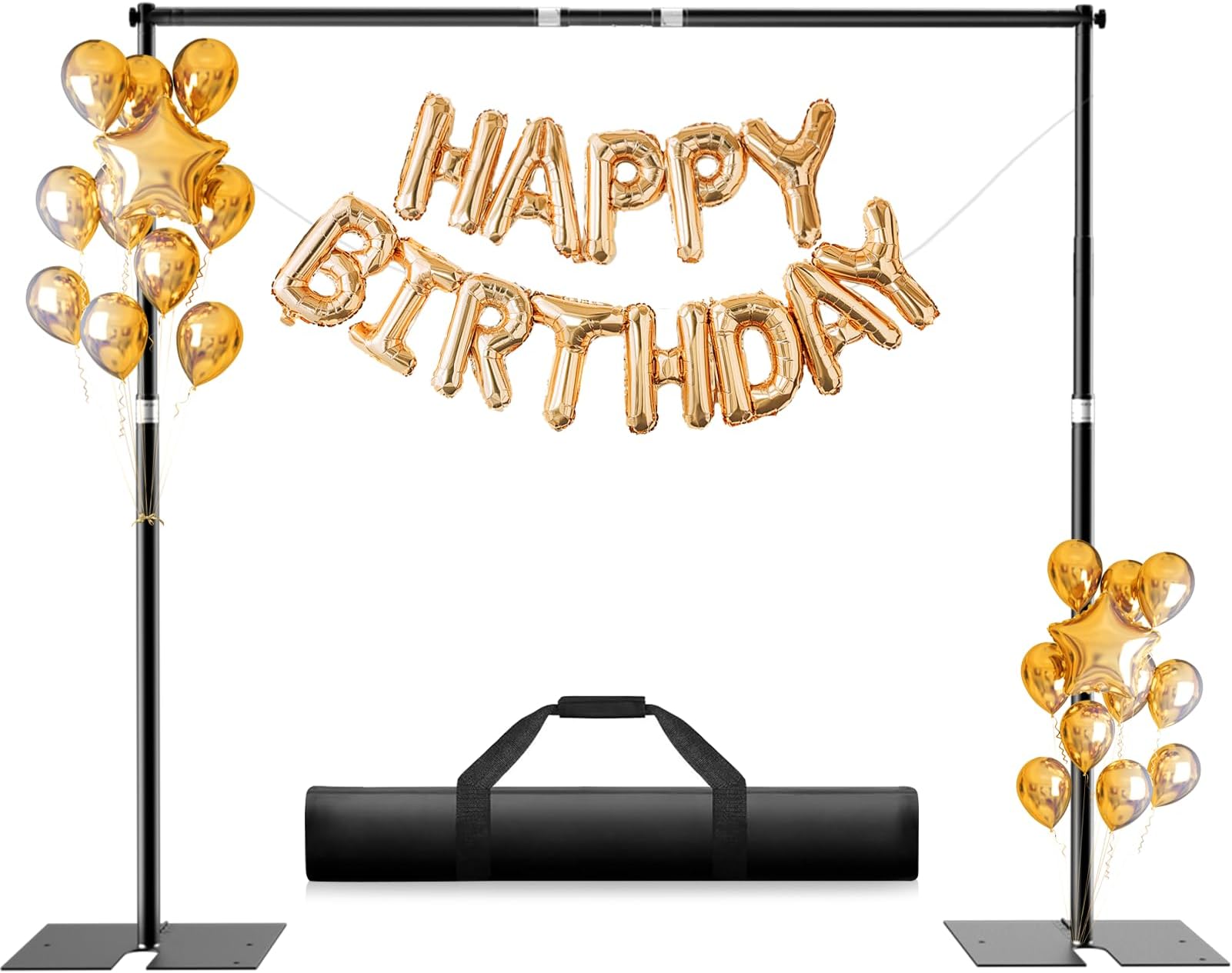 Amazon.com : HYJ-INC Pipe and Drape Photography Backdrop Stand Kit ...