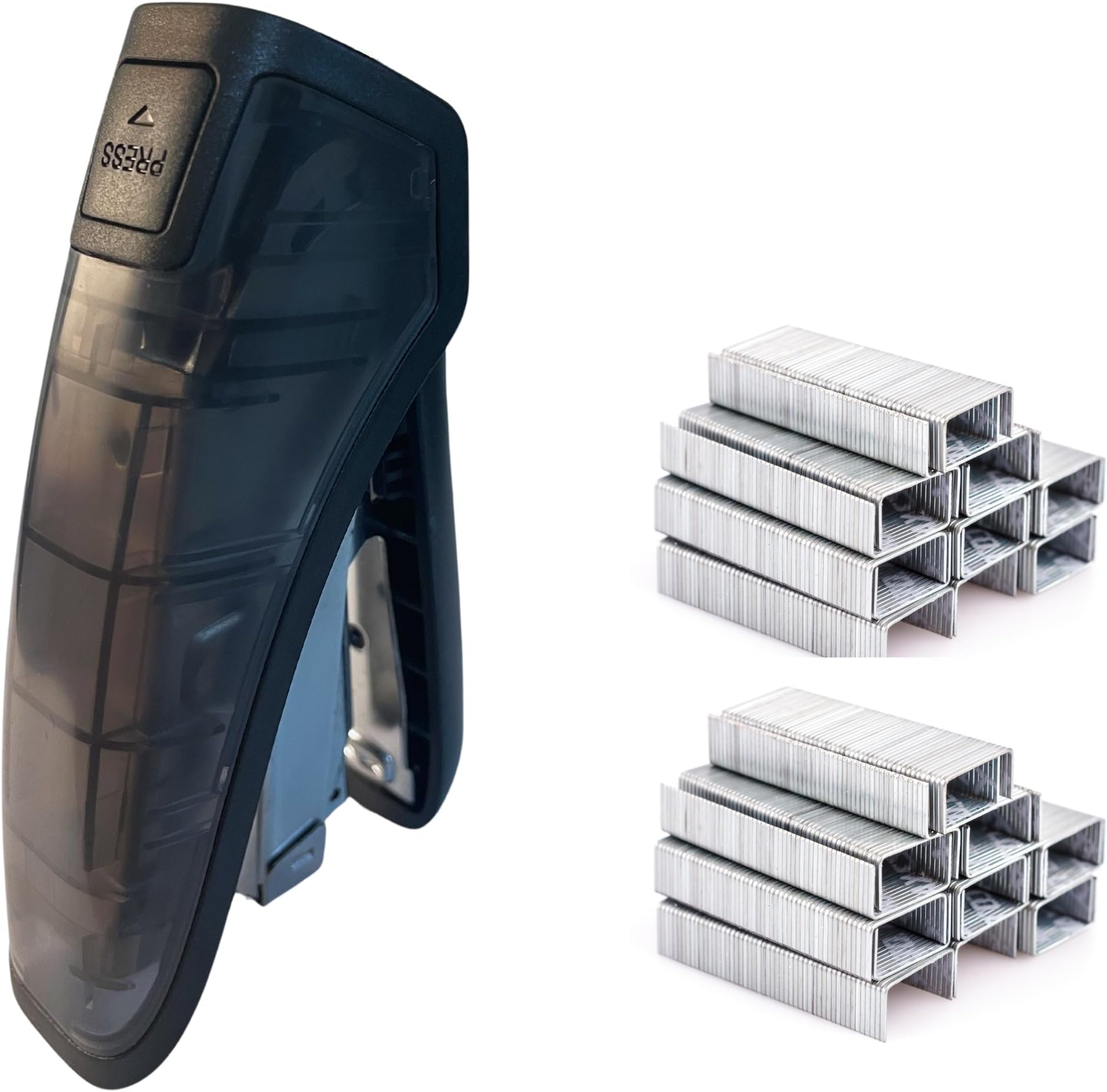 Effortless One-Touch Stapler, Easy Press Office Stapler for Classroom ...