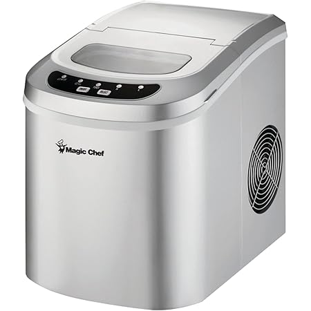 Amazon.com: Magic Chef MCIM22ST 27 lb Ice Maker Stainless Steel ...