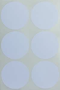 Large White Dot Stickers 2" inch for Storage and Identification 50mm ...