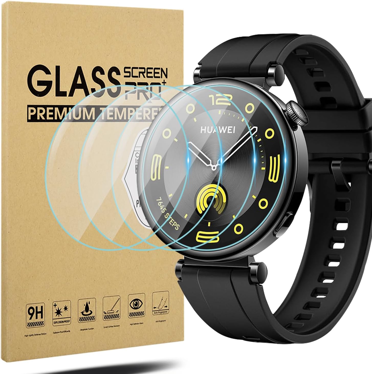 Bigqin 6 Piezas Protector Pantalla Compatible con Huawei Watch GT4/GT5 ...