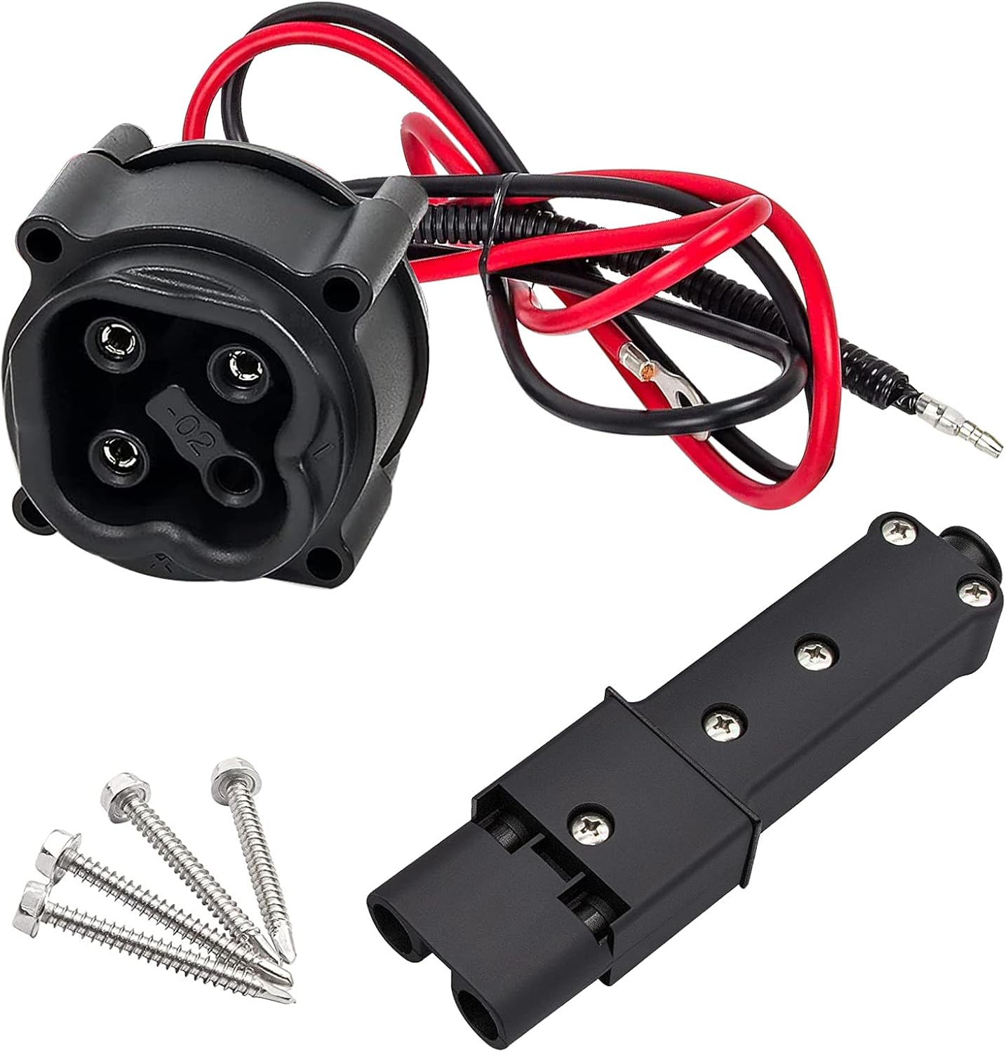 Amazon.com: MOSNAI Yamaha Golf Cart 48V MAC DC Charger Plug, Powerwise ...