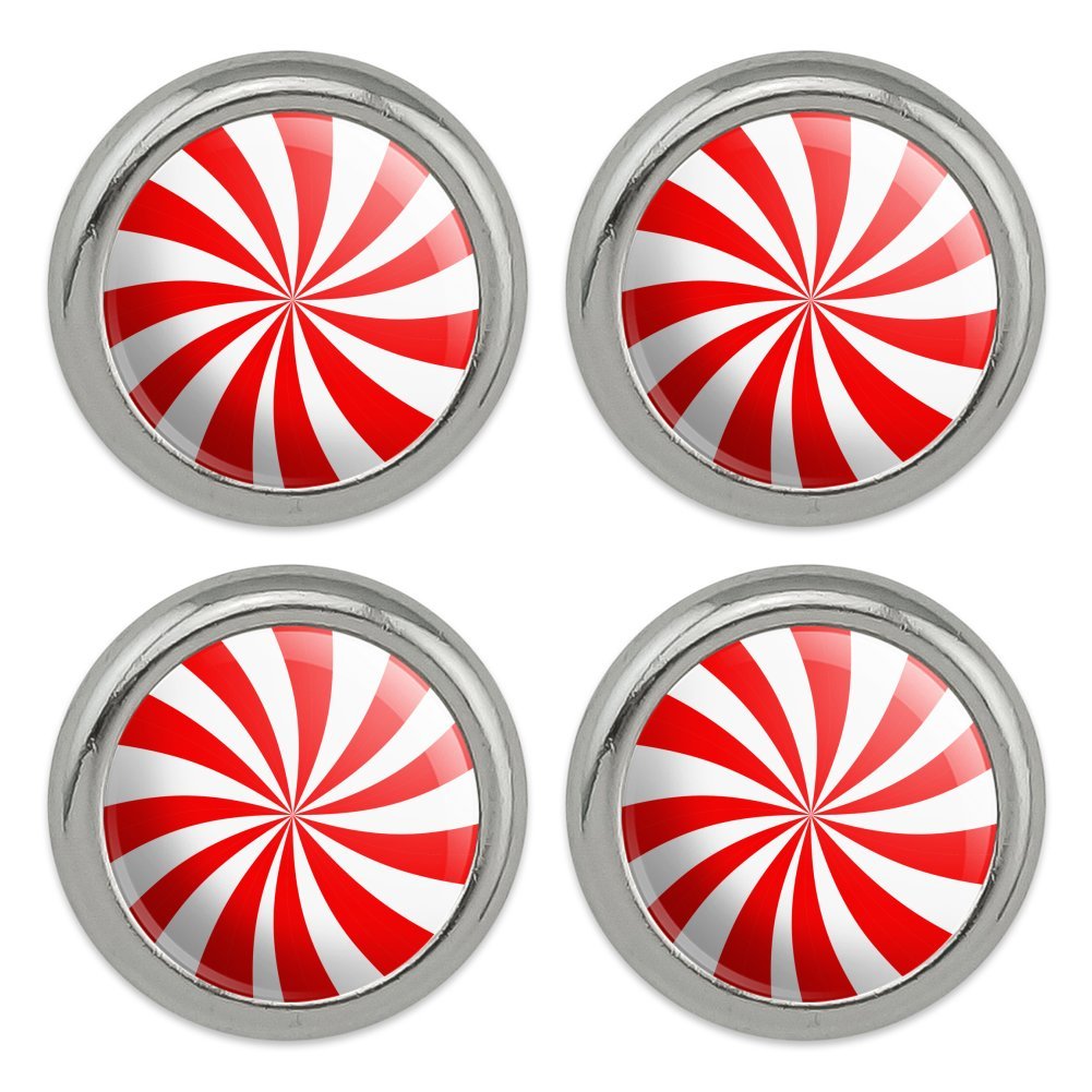 Amazon.com: Peppermint Swirl Metal Craft Sewing Novelty Buttons - Set of 4