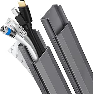 Amazon.com: 62.8in TV Cable Hider - Cord Hider Cable Management Wall ...