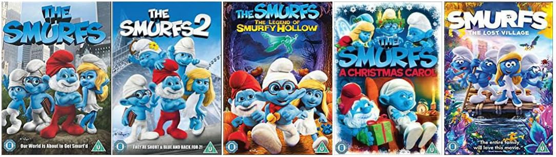 The Smurfs Ultimate DVD Collection - The Smurfs / The Smurfs 2 / The ...