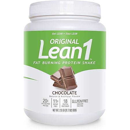 Amazon.com: Fit & Lean Meal Replacement Shake with Protein, Fiber ...