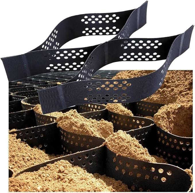 Amazon.co.jp: JSY グラベルグリッド 2 Inches Geo Grid For Gravel, Stabilization ...