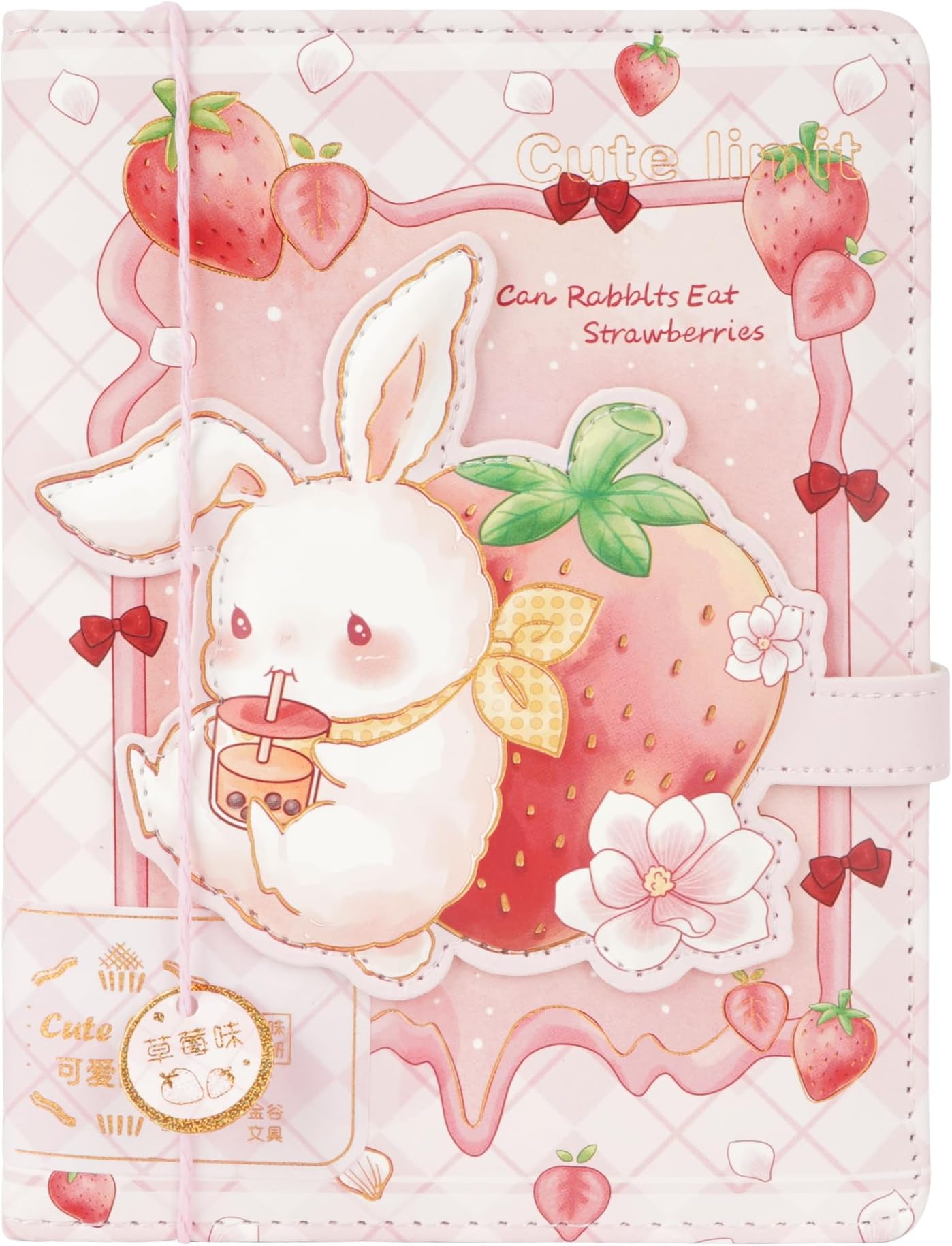 Amazon.com : Zeph Hosea Cute Cartoon PU Leather Notebook Kawaii Journal ...