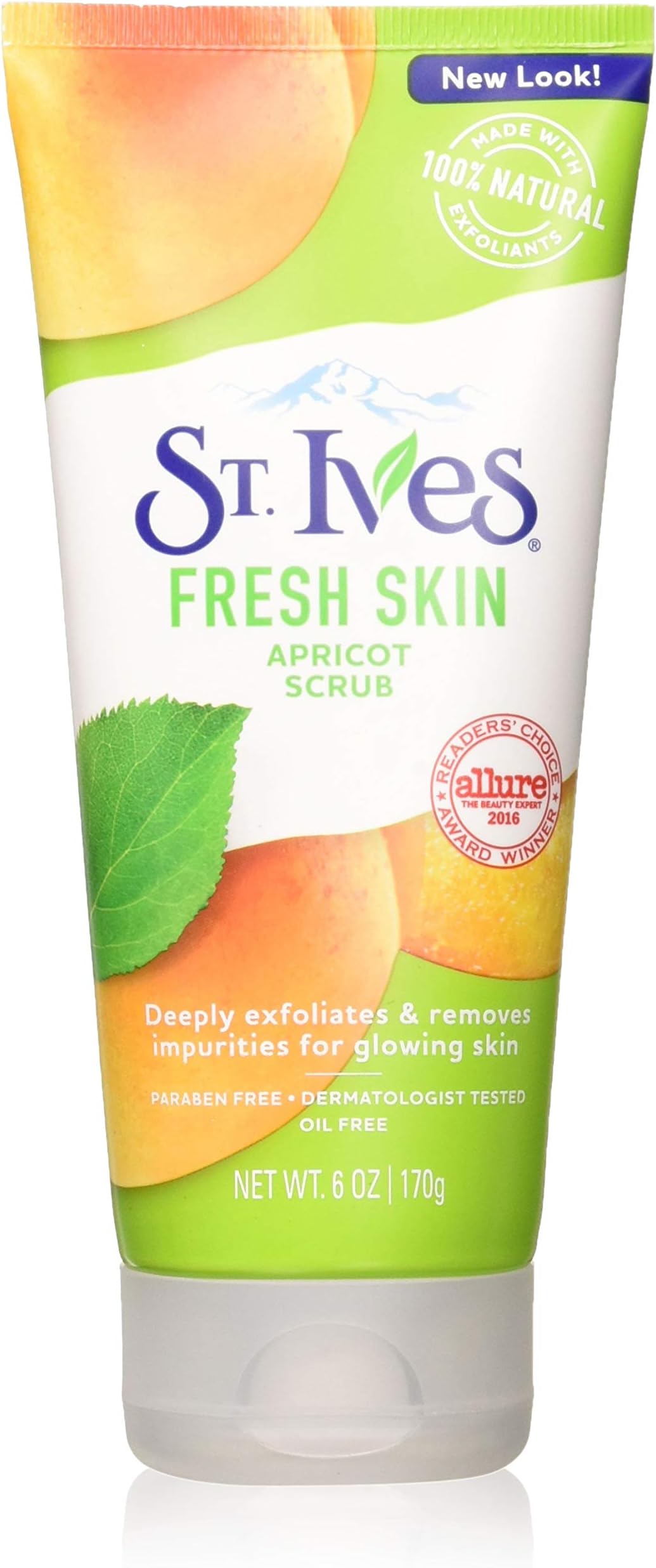Amazon.com: St. Ives Fresh Skin Scrub, Apricot, 1 oz : Beauty ...