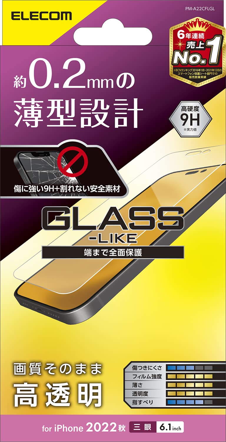 ELECOM PM-A22CFLGL CLEAR