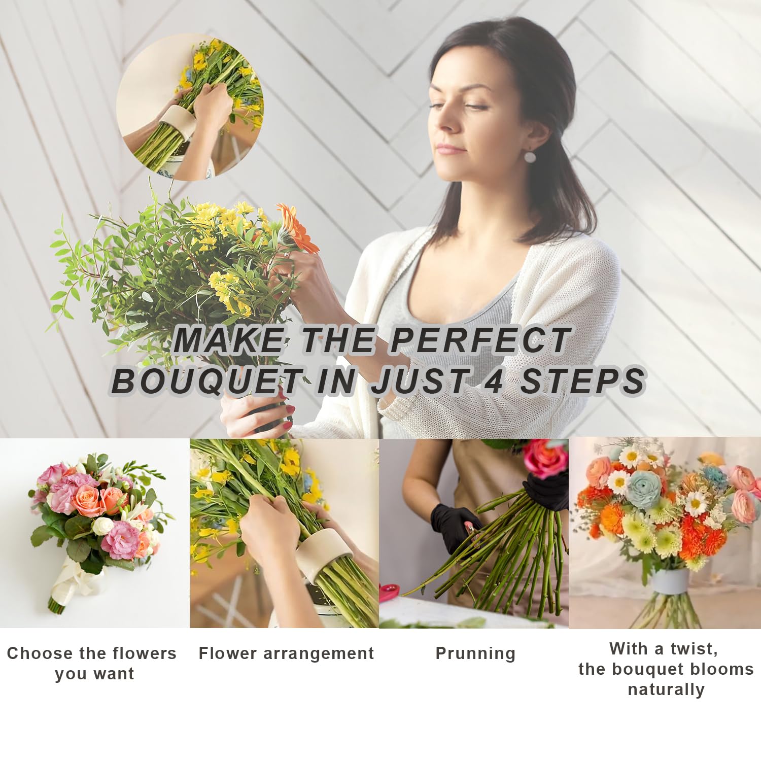 Snapklik.com : Spiral Ikebana Stem Holder, 2024 New Spiral Stem Holder ...