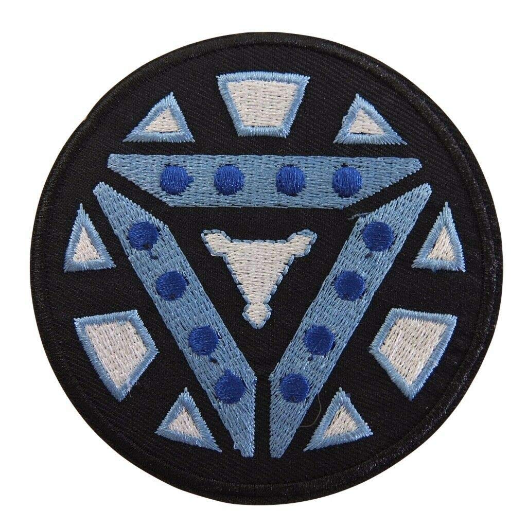 Amazon.com: Iron Man Tony Stark's Arc Reactor Embroidered Patch ...