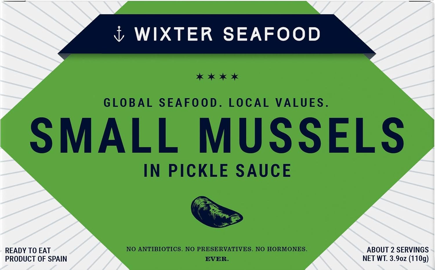 Amazon.com: Wixter Seafood Small Mussels in Pickled Sauce : Grocery ...