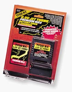 Amazon.com: Tyco R/C 6.0V Jet Turbo NiCd Battery Pack & Charger : Toys ...