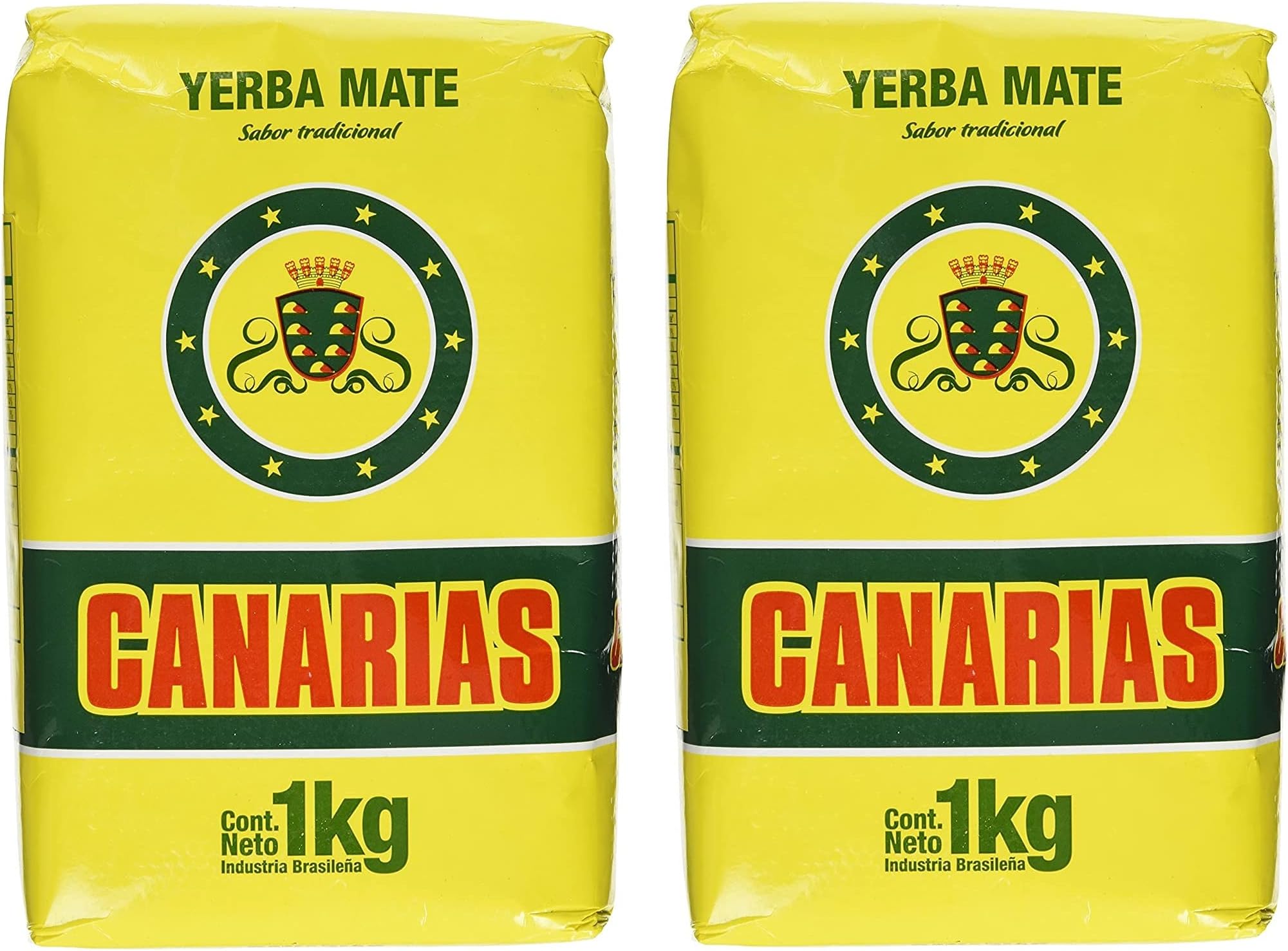 Amazon.com : Canarias- Serena Yerba Mate 1kilo : Herbal Teas : Grocery ...
