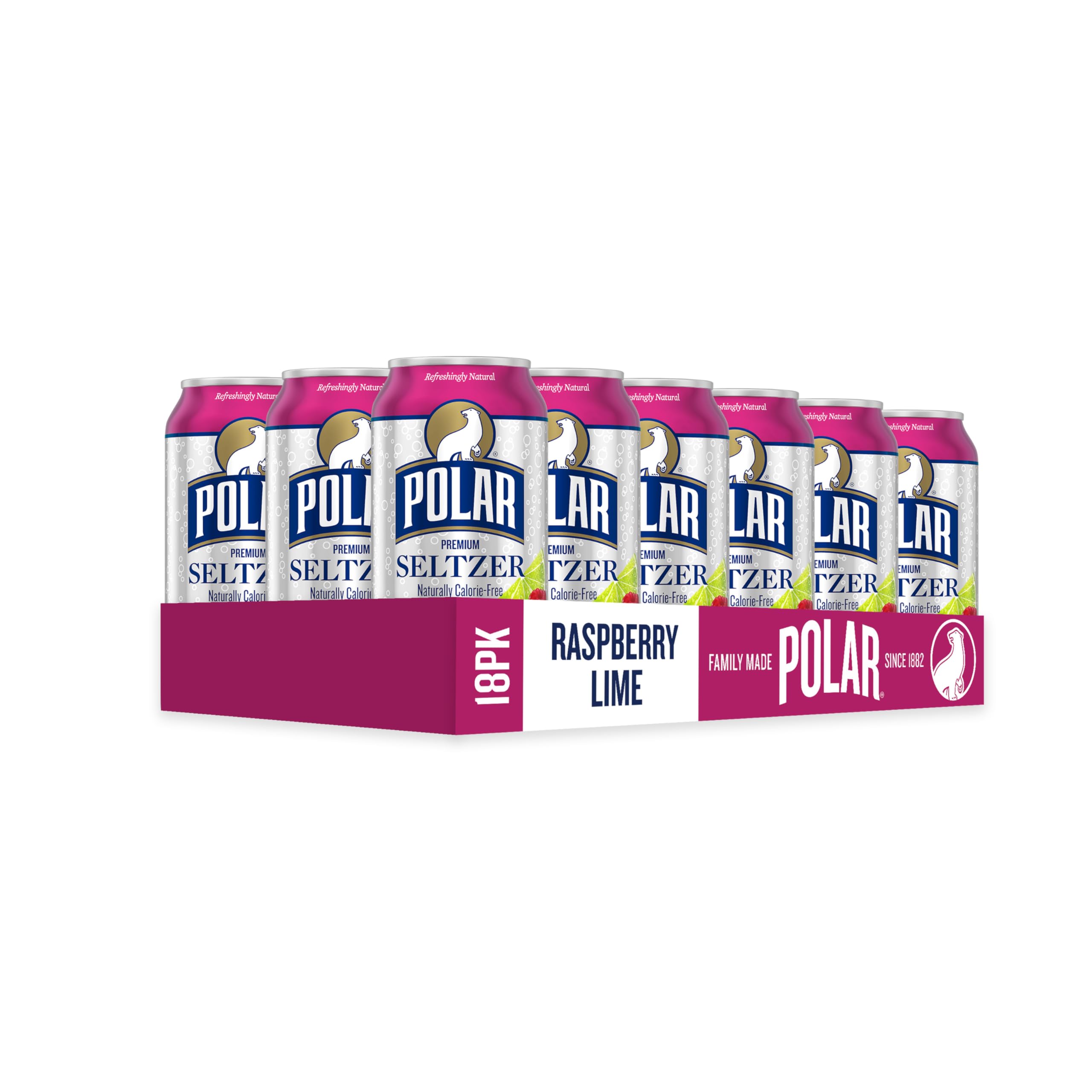 Snapklik.com : Polar Seltzer Water Raspberry Lime