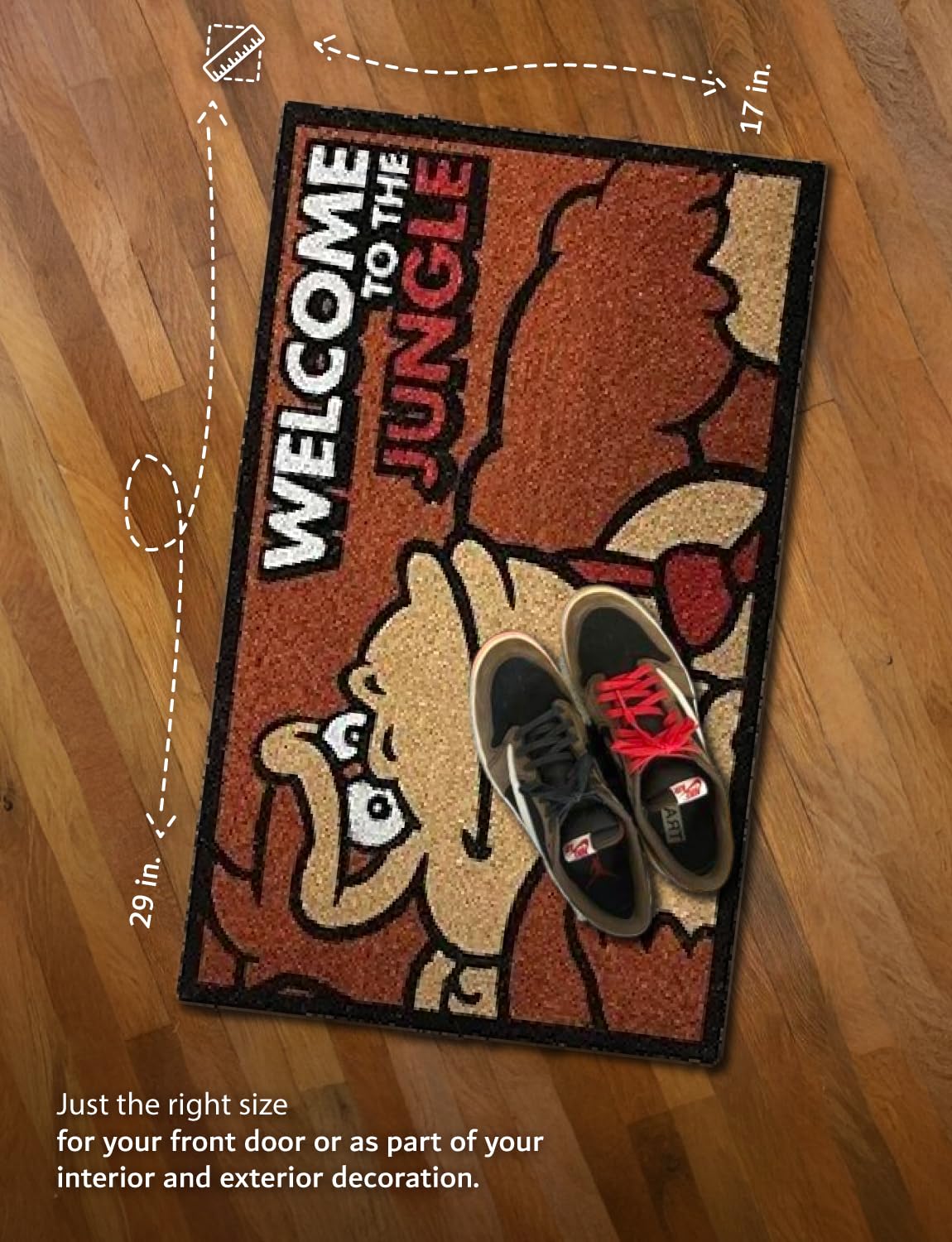 Snapklik.com : Donkey Kong Welcome Mat - Welcome To The Jungle Doormat ...