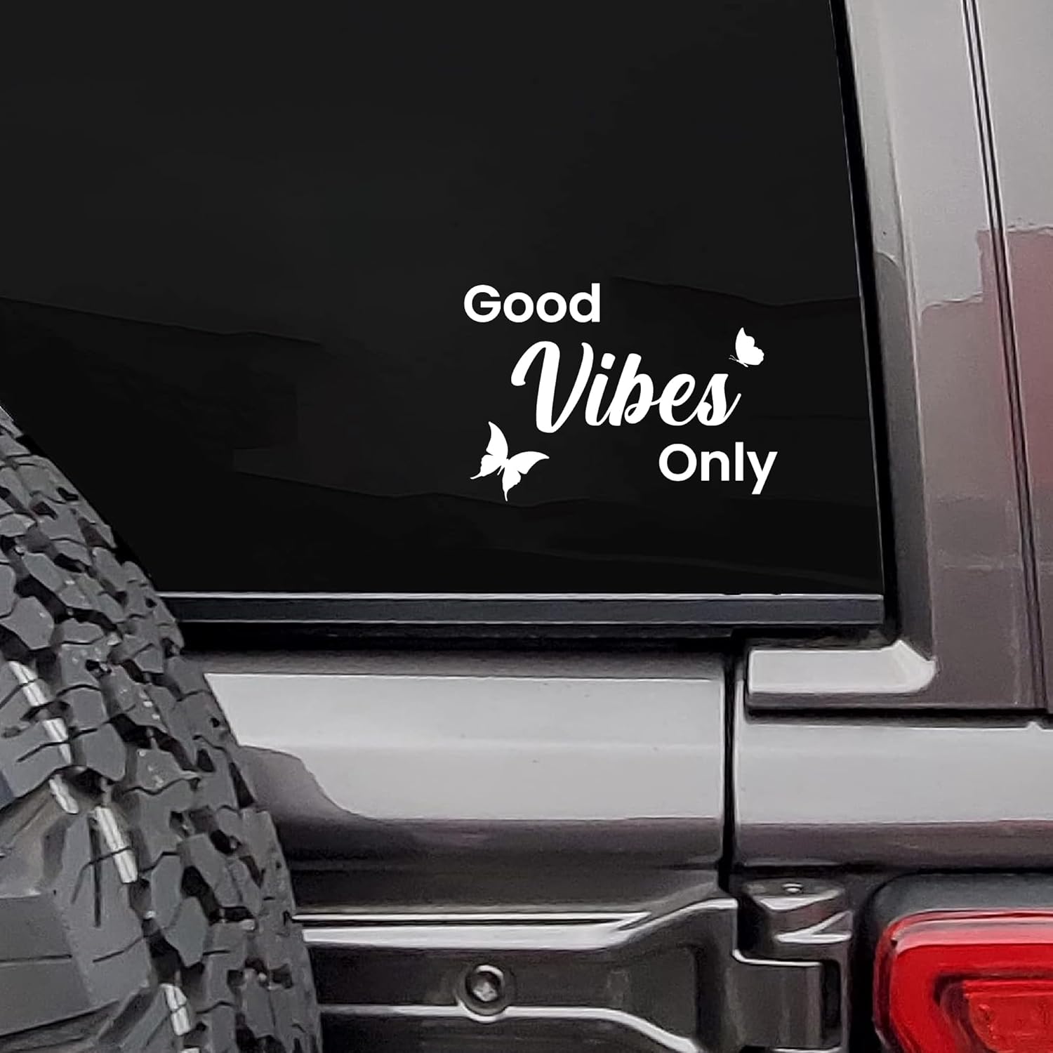 Amazon.com - Good Vibes Only Vinyl Decal Sticker: Perfect for Bumpers ...