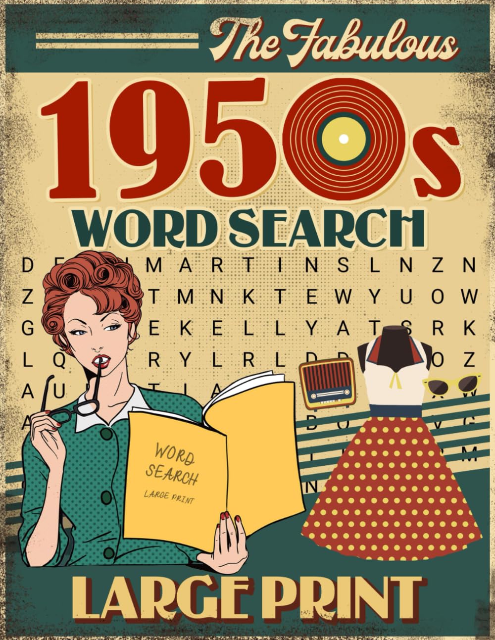 Buy The fabulous 1950s Word Search Large Print: Large Print Book With ...