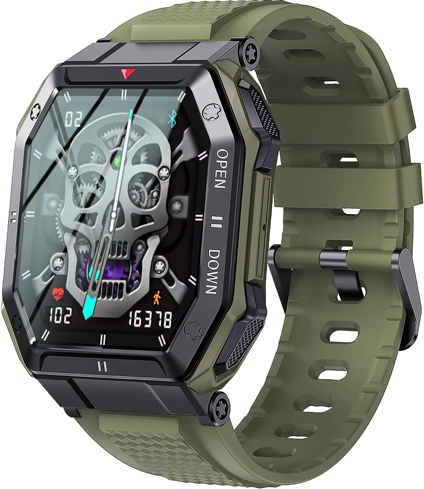 Relojes inteligentes militares para hombres (hacer/responder llamadas ...