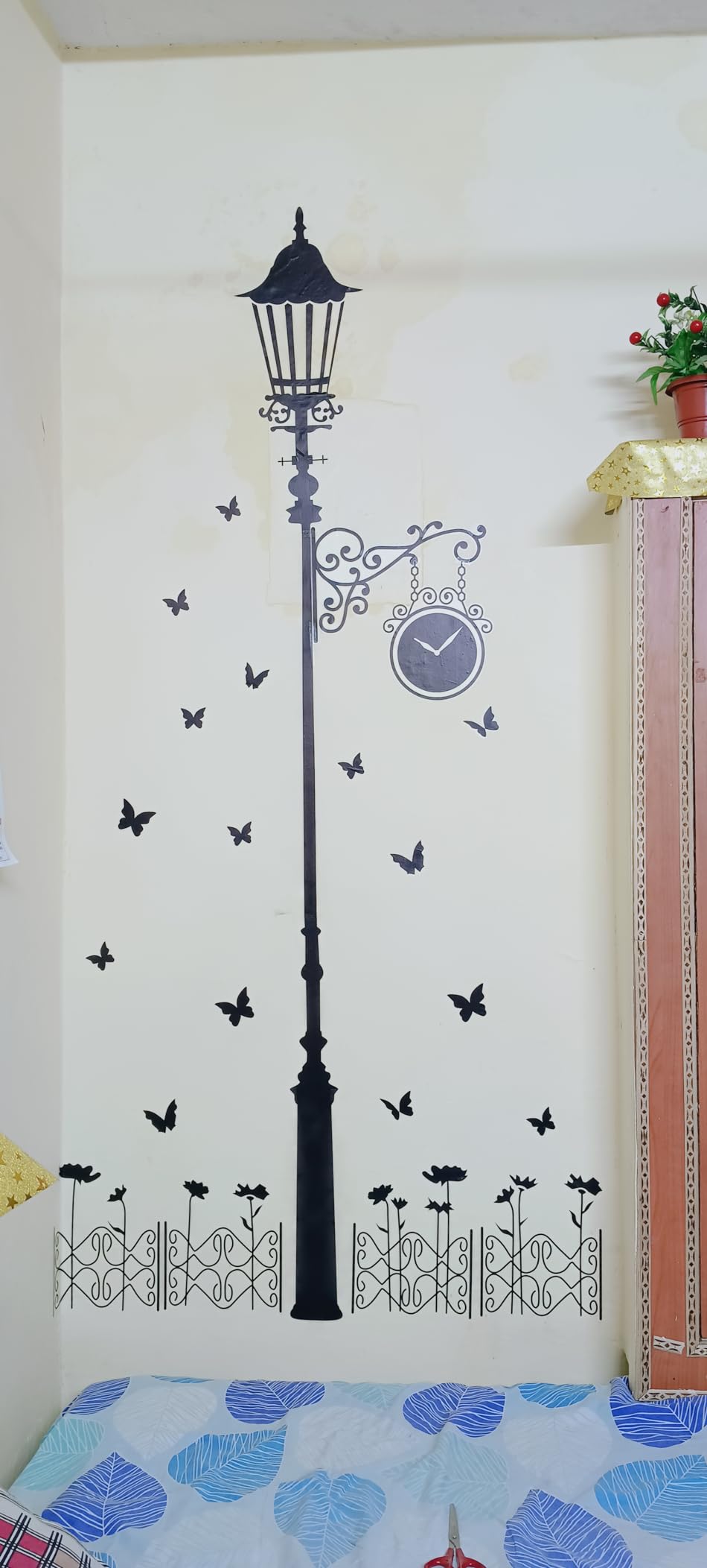 JAAMSO ROYALS Black Street Stickers for Walls of Home, Wall Sticker for ...