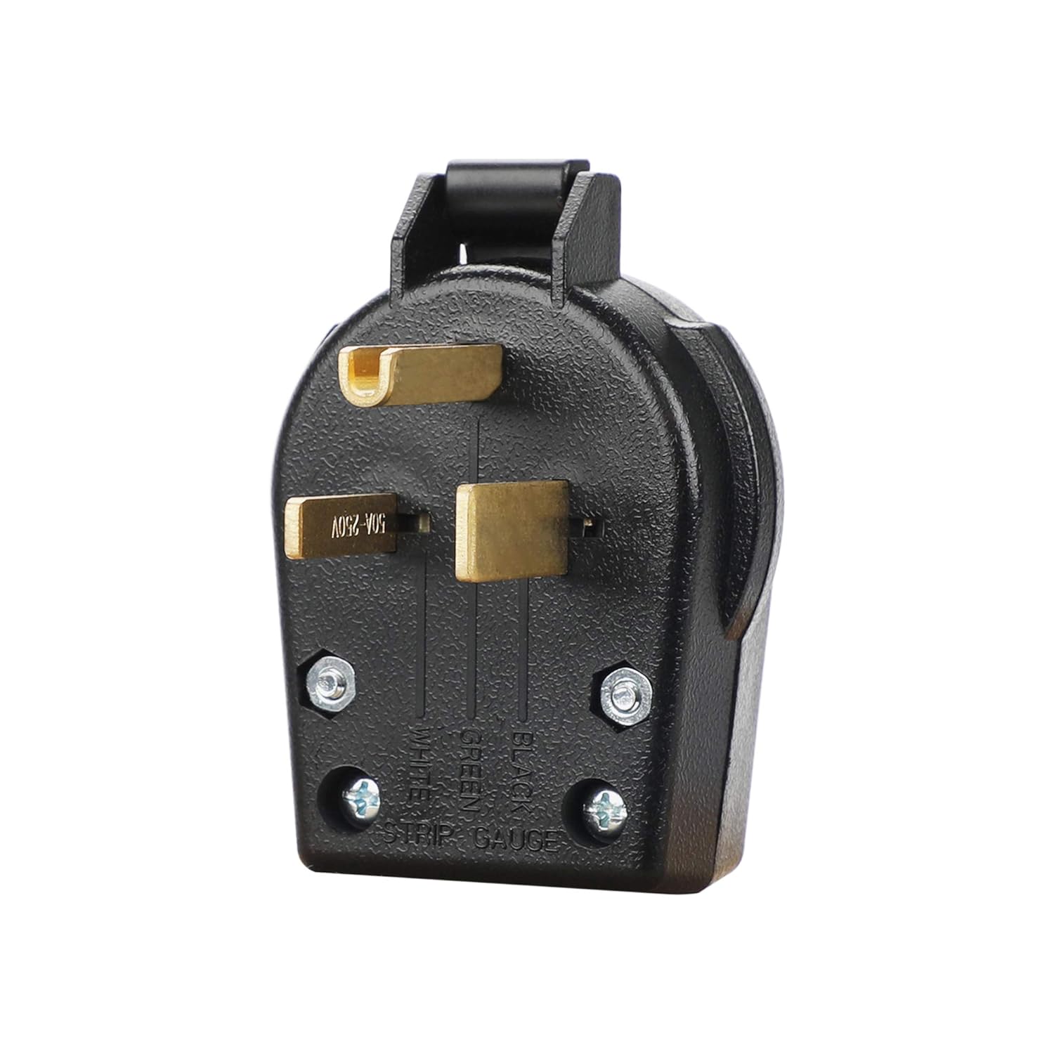 50A Power Plug,NEMA 6-50P 50Amps 250V Welder/Generator/Dryer Plug,Heavy ...