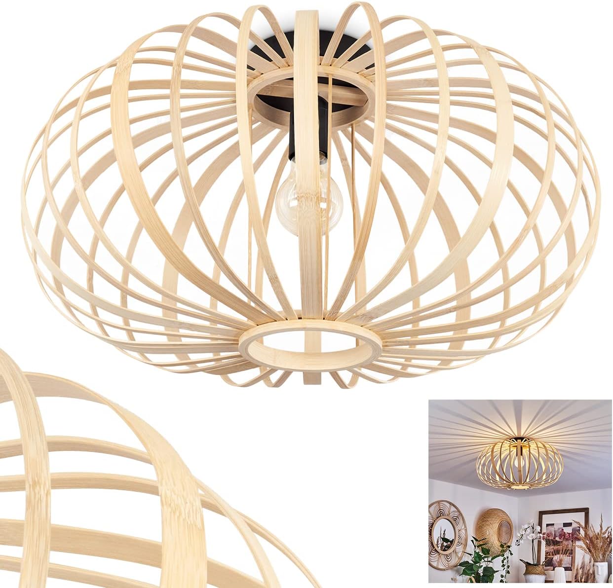 Verwunderlich Deckenlampe Mit Schirm Bild