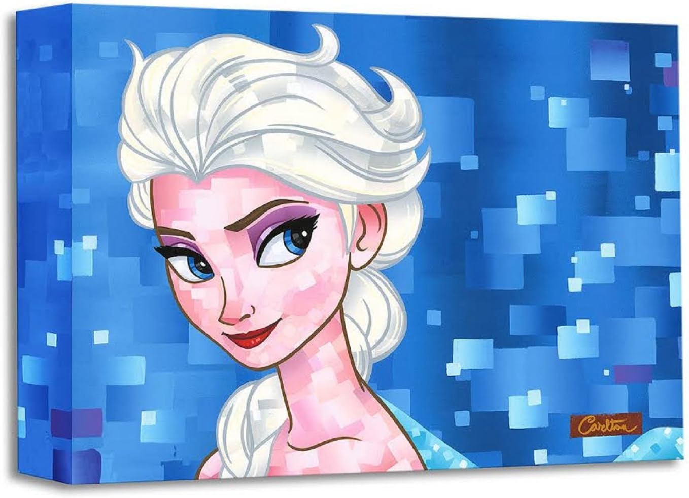 Amazon.com: Disney Treasures on Canvas Frozen Elsa - Ice Queen ...