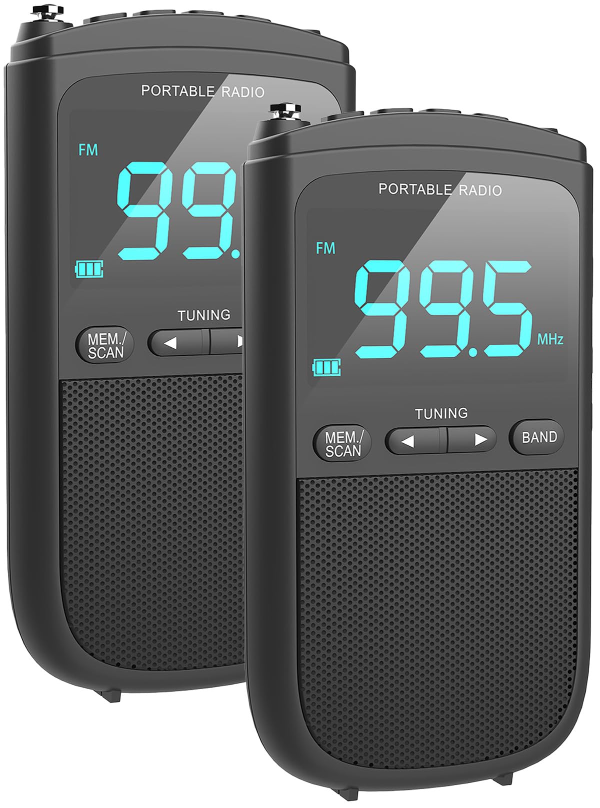 Amazon.co.jp: E-FINDS ラジオ ポケットラジオ FM AM USB充電式 おしゃれ ポータブルラジオ 携帯ラジオ ミニーラジオ 通勤ラジオ 防災ラジオ ロック機能搭載 ...