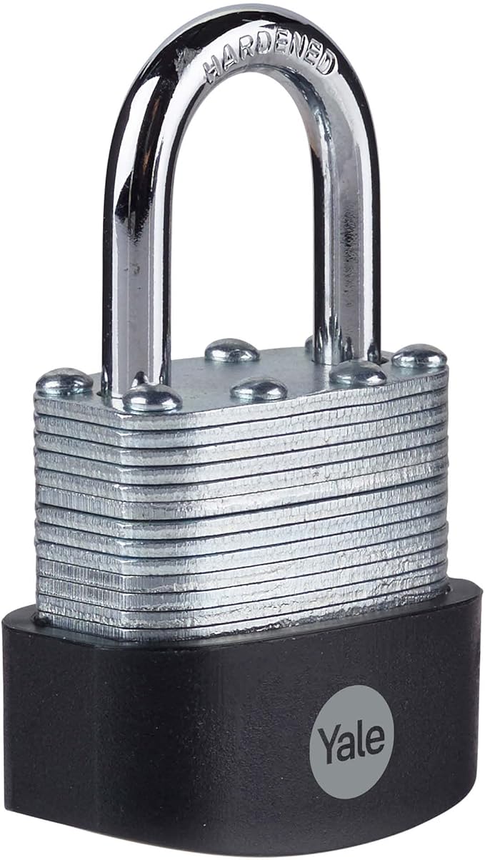 Yale Y125B/40/122/1 - Laminated Steel Padlock (40 mm) - Outdoor ...