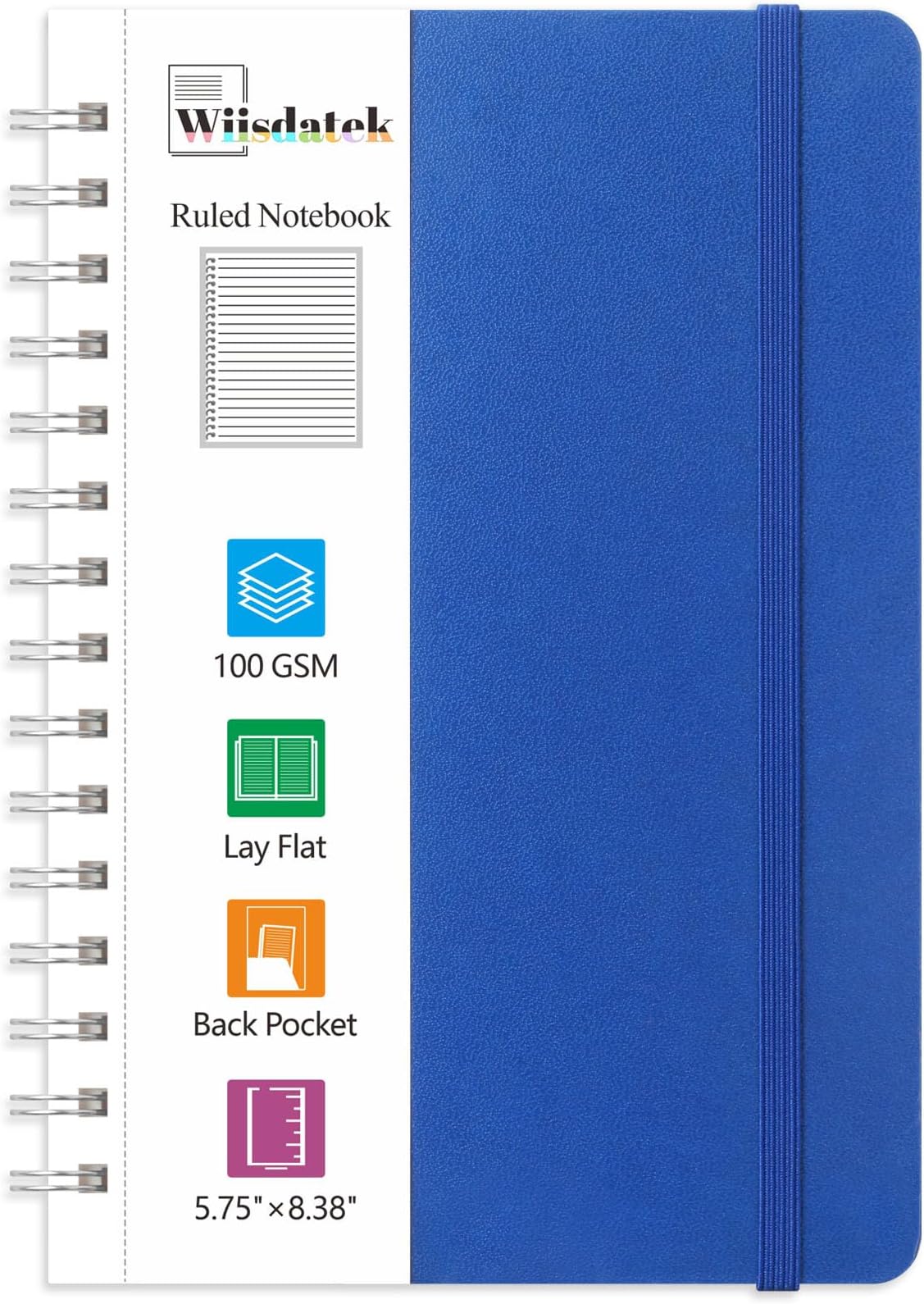 Amazon.com : HEYPLACE Spiral Notebook Journal, 8.5" x 11" Journaling ...