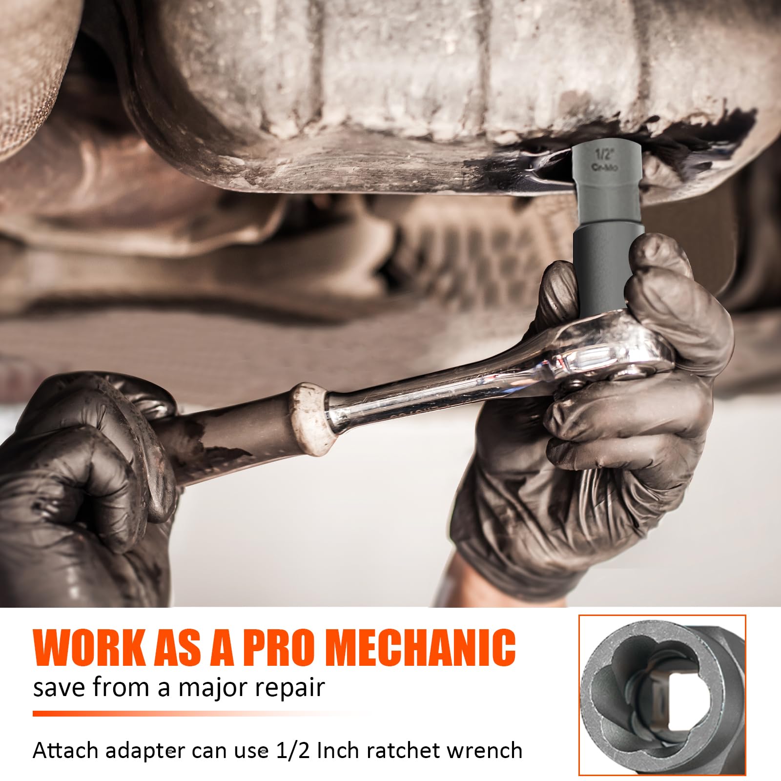 Snapklik.com : Coobeast 12Pcs Bolt Extractor Set, Easy Out Deep Bolt ...