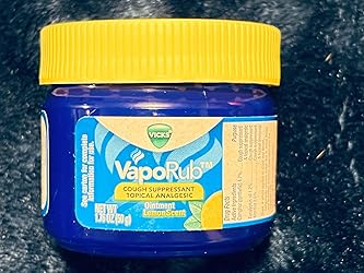 Amazon.com: VICKS VAPORUB LEMON SCENT OINTMENT 1.76 OZ (PACK OF 3) (OLD ...