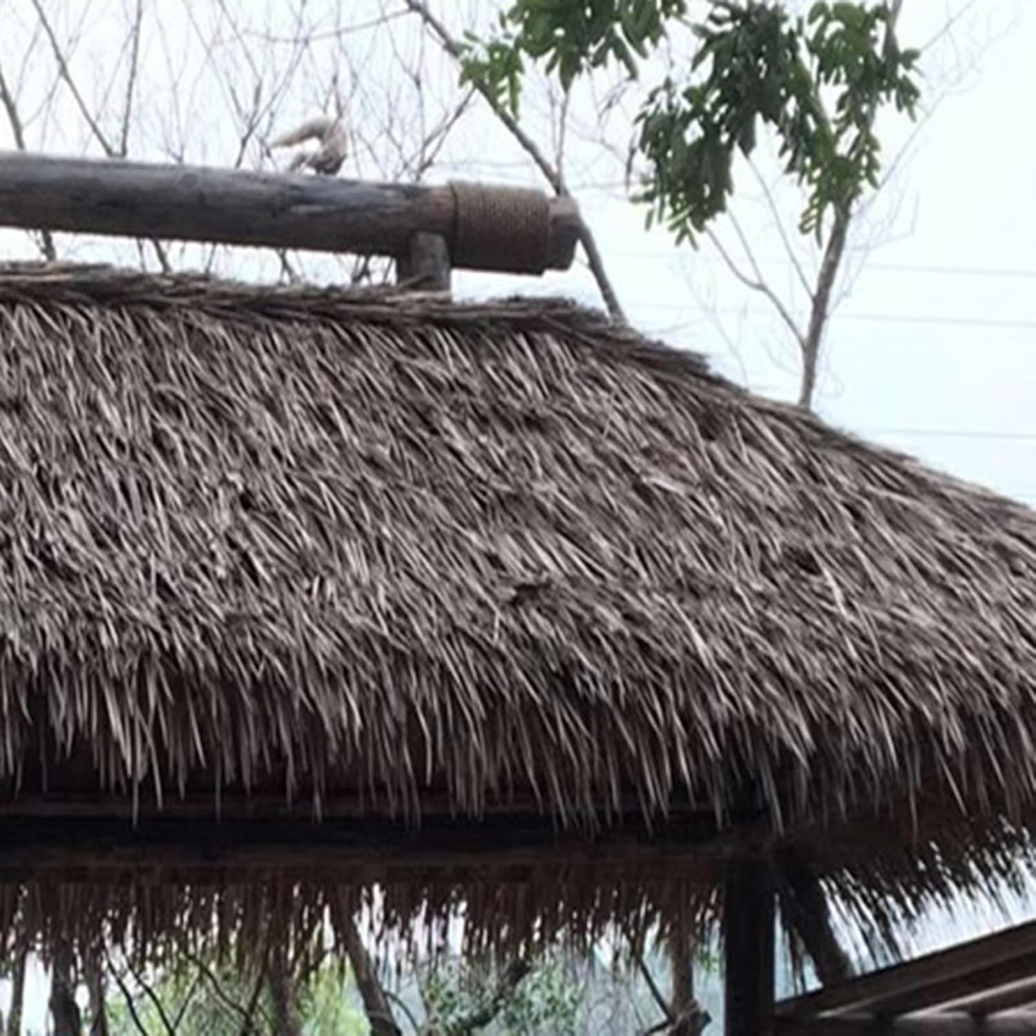 Synthetic Straw Roof Thatch Artificial, Mexican Style Outside Gazebo ...