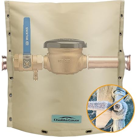 Backflow Preventer Insulation Cover for Winter Freeze Protection, for ...