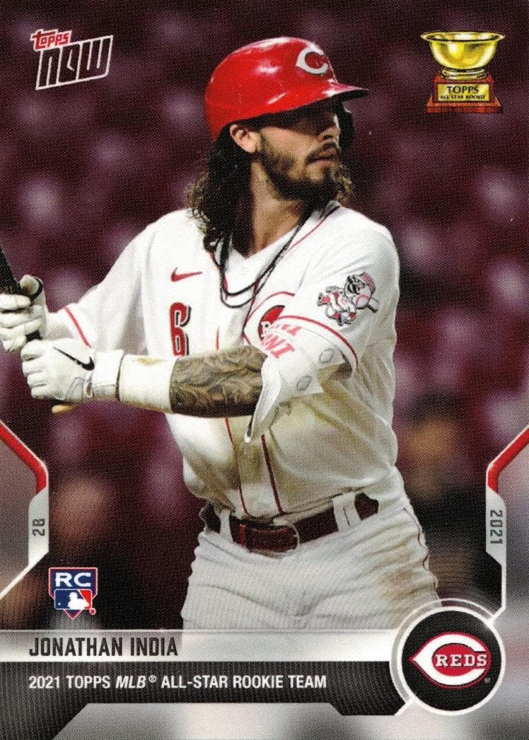 Amazon.com: 2021 Topps Now Baseball #RC-3 Jonathan India Rookie Card ...
