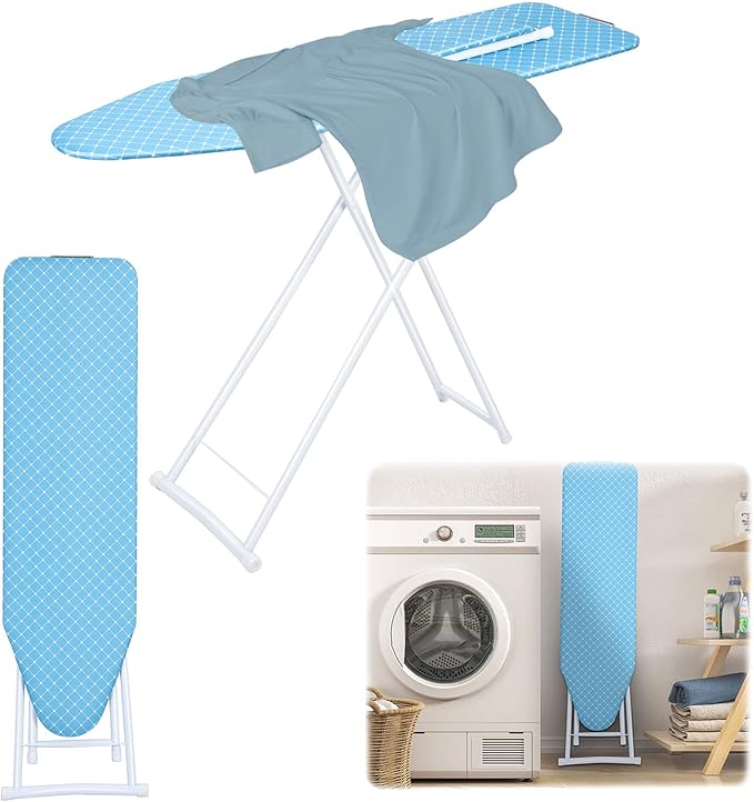 Amazon.com: Full-Size Ironing Board - 4-Leg Fold-Up, Height Adjustable ...