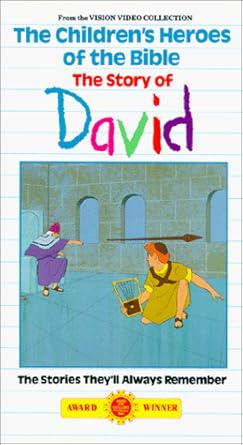 Amazon.com: Children's Heroes of the Bible: Story of David [VHS ...