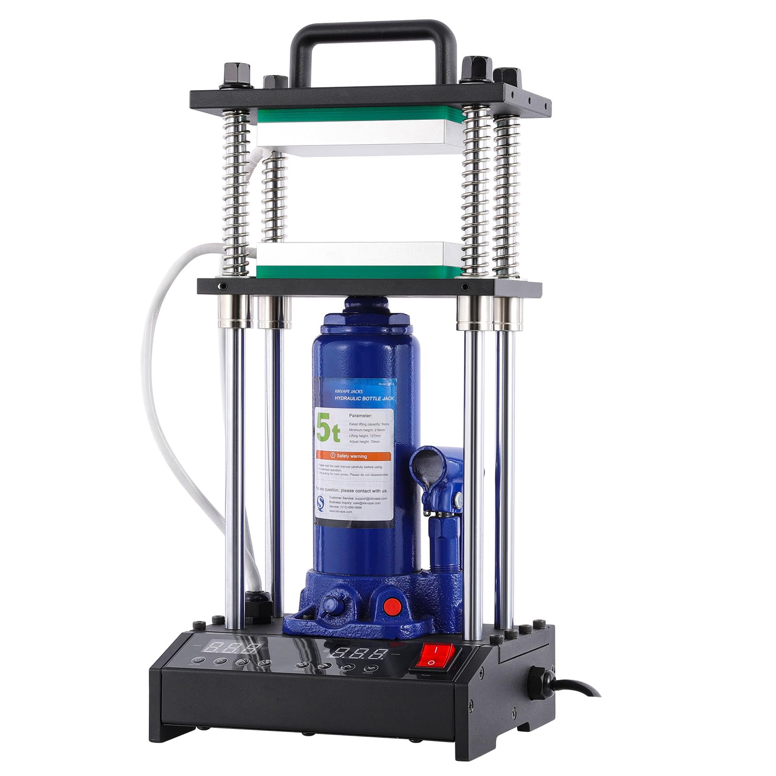 Amazon.com: 5 Ton Portable Hydraulic Heat Press Machine 4.99 x 2.99 ...