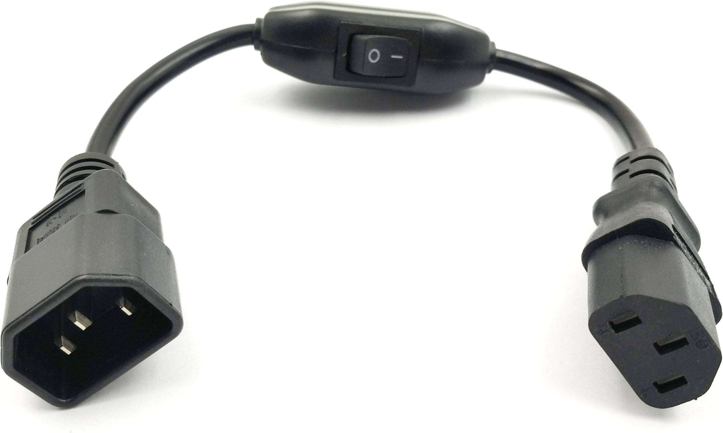 Amazon.com: C13 to C14 Power Cord, 10FT/3M IEC C14 Male to IEC C13 ...