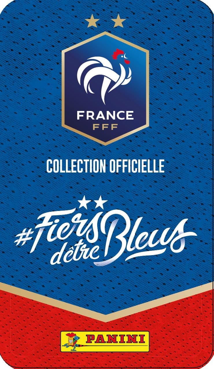 Panini Equipe de France de Football Boîte métal de 15 Pochettes + 3 ...