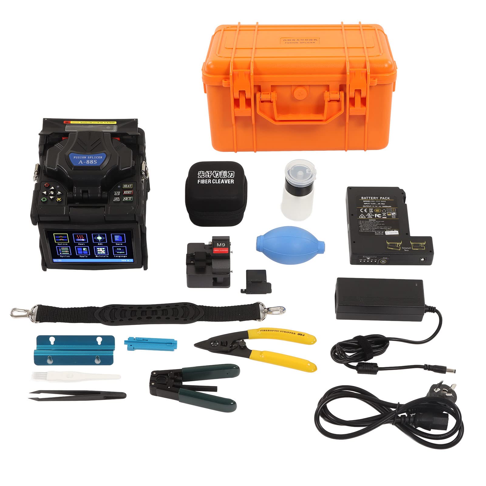 Buy Fiber Optic Fusion Splicer Automatic Fiber Optical Splicing Welding ...
