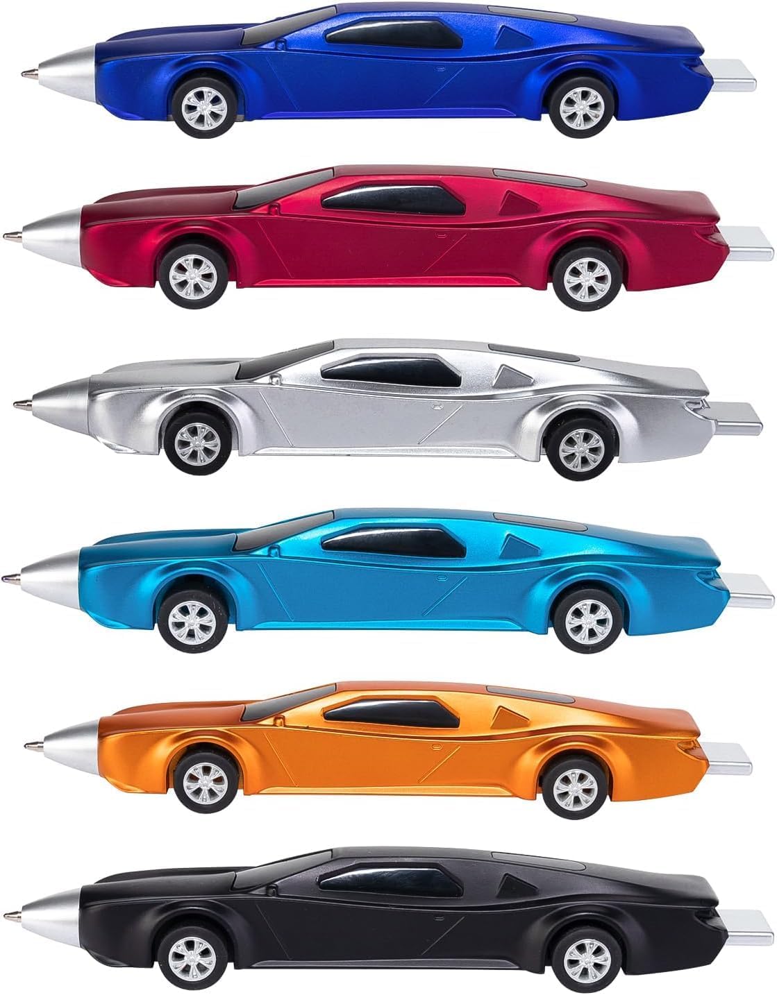 Amazon.com : LSFCHYBY 6PCS Sports Car Pens Ballpoint Pen Funny pens for ...
