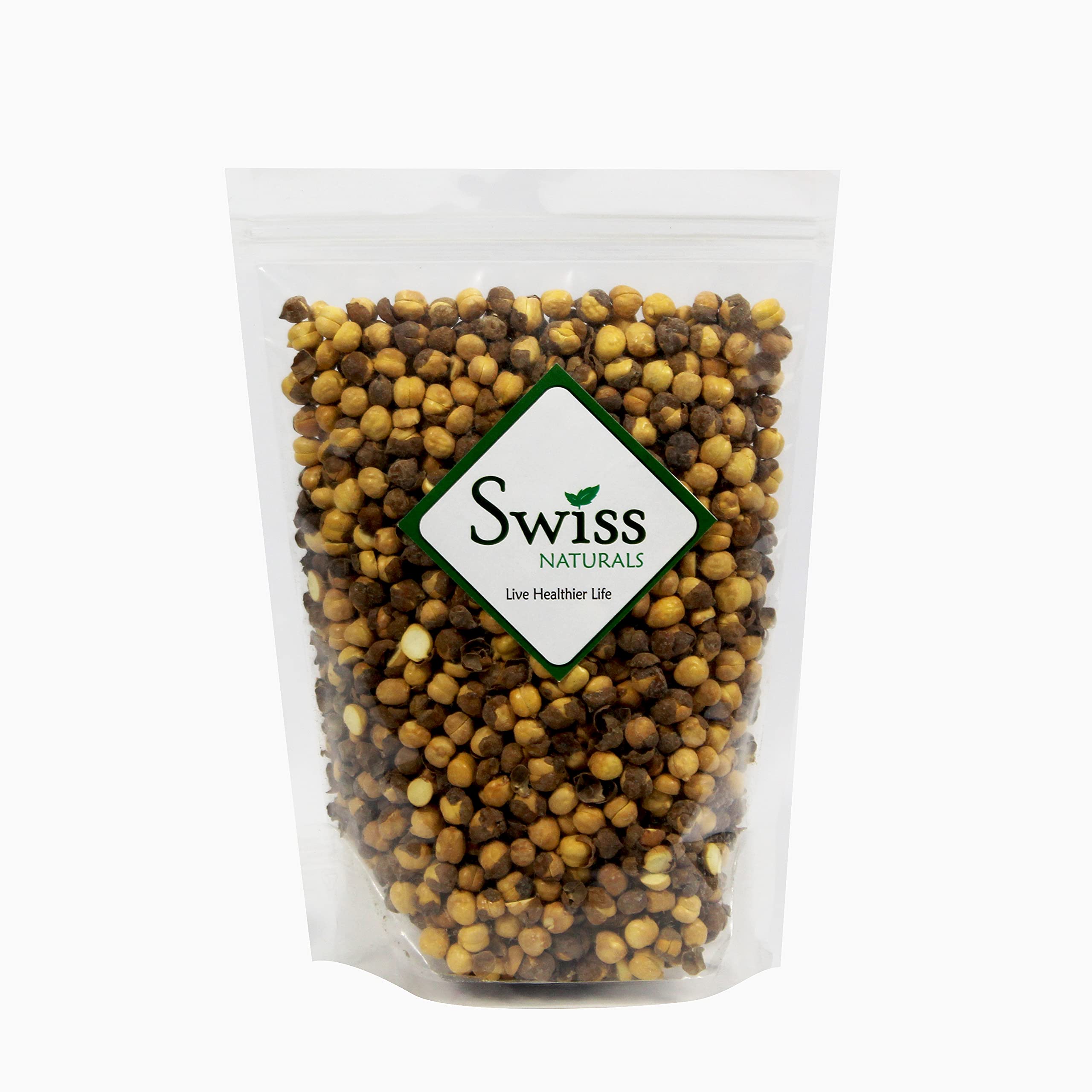 Buy Swiss Naturals Roasted Salted Chana Whole | Bhuna Chana With Skin ...