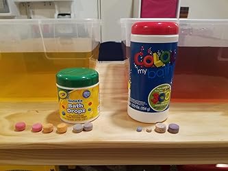 Amazon.com: Color My Bath 133- 300 Tablet Jar - Fizzing Tub Water ...