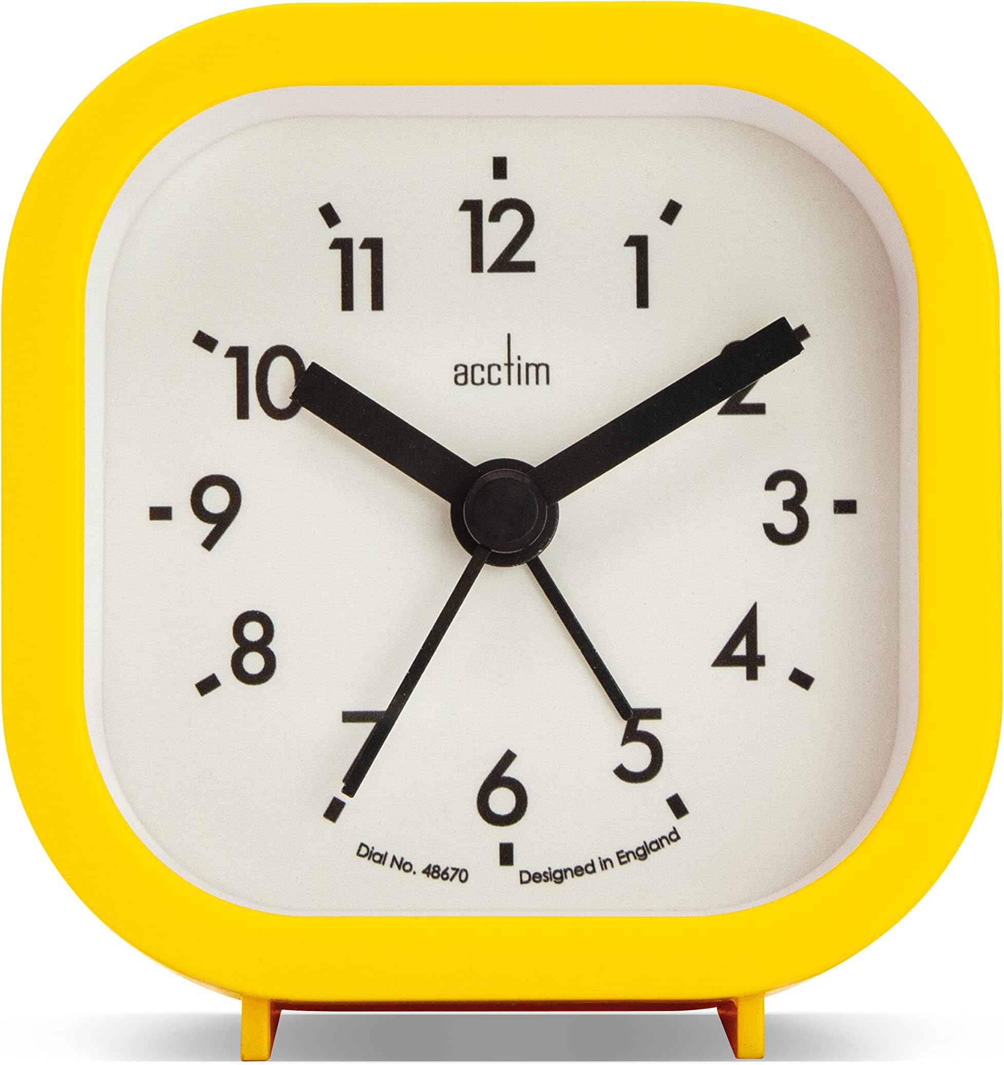 Acctim Robyn Mini Bedside Alarm Clock Daisy : Amazon.co.uk: Home & Kitchen